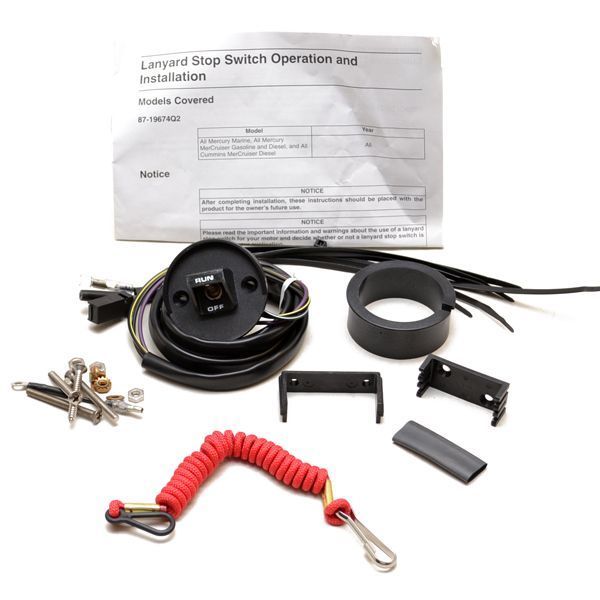 DUAL LANYARD QUICKSILVER - 19674A12 – Powerboats